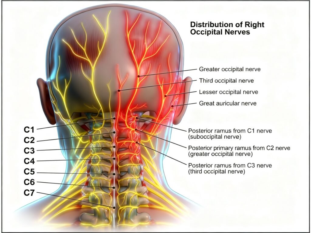 O que é a Neuralgia Occipital (Neuralgia de Arnold) - Fisiatria
